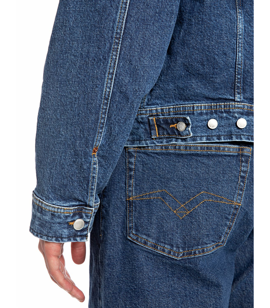 9 ZERO 1 コンフォートデニムジャケット｜REPLAY リプレイ公式通販サイト